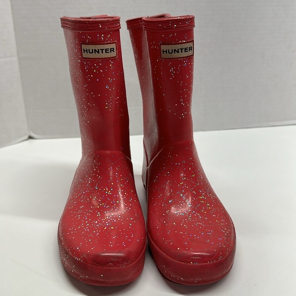 Hunter | Shoes | Hunter Kids Original Classic Pull On Rain Boot Pink ...